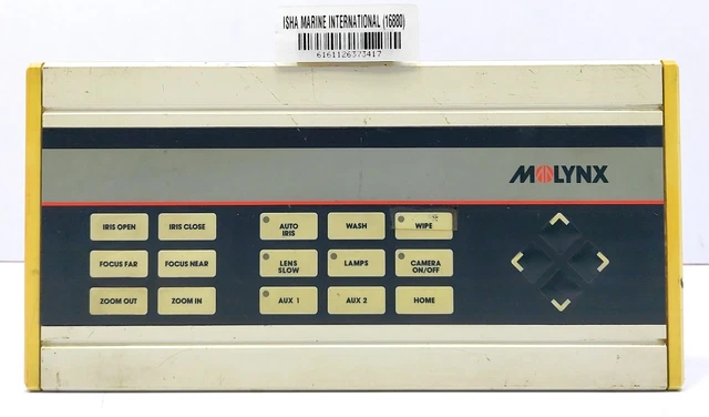 MOLYNX CCTV CONTROL Board For Restoration Genuine Vintage Rare Untested ...