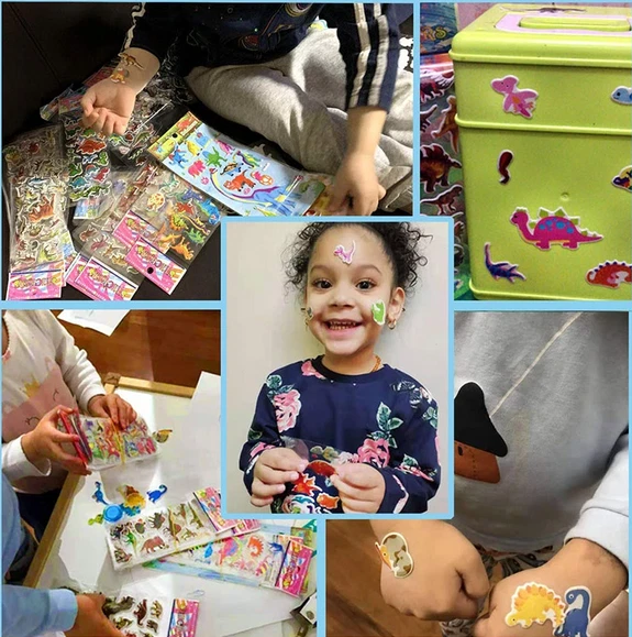 1 SHEET RANDOM Kids Stickers Gift Teacher Rewards Children Crafts Kids ...