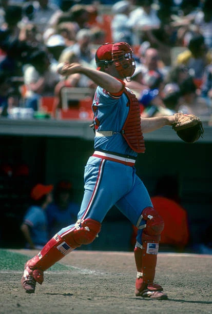CATCHER TED SIMMONS Of The St Louis Cardinals 1980 Nfl Photo $7.00 ...