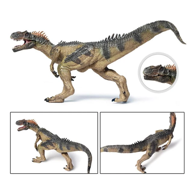 KIDS REALISTIC DINOSAURS Allosaurus Figure Animal Model F3K0 Toy 7Y5R ...