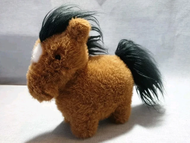 JELLYCAT CLIPPY CLOP Bay Pony Brown Fluffy Small Pony 7” £24.99 ...