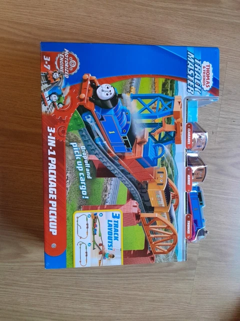 THOMAS AND FRIENDS Trackmaster 3 In 1 Package Pick Up Set £28.00 ...