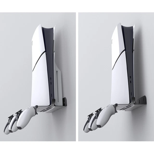 WALL MOUNT HOLDER for PS5 Pro Console Organize Your Gaming Environment ...