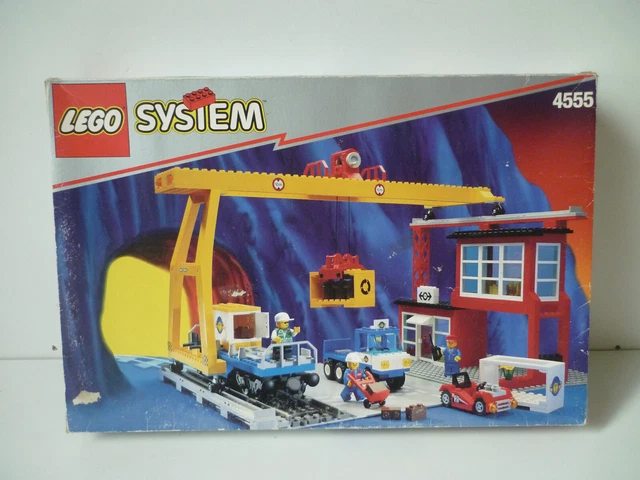 LEGO SYSTEM 4555 Trains Cargo Station EUR 159,00 - PicClick FR