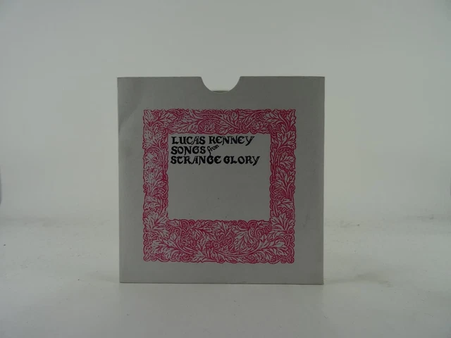 LUCAS RENNEY SONGS FROM STRANGE GLORY (A29) 4 Track Promo CD Single ...
