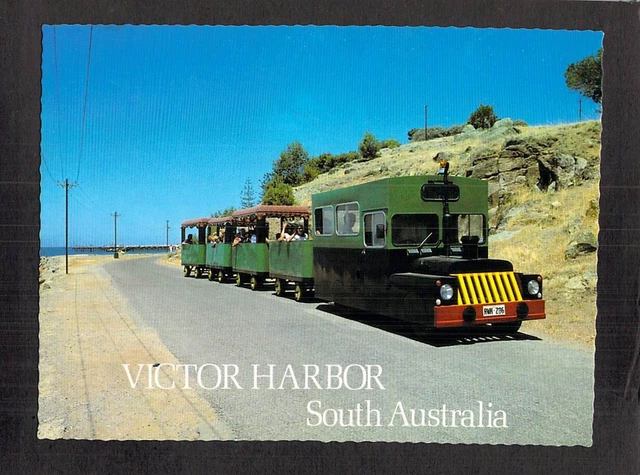 C7205 AUSTRALIA SA Victor Harbor Island Train VH02 Trueview postcard £8 ...