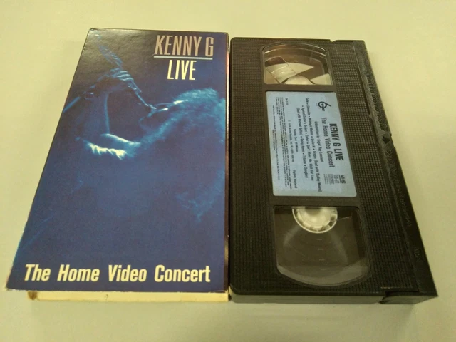 KENNY G LIVE: The Home Video Concert (VHS, 1989) Jazz Music $6.91 ...