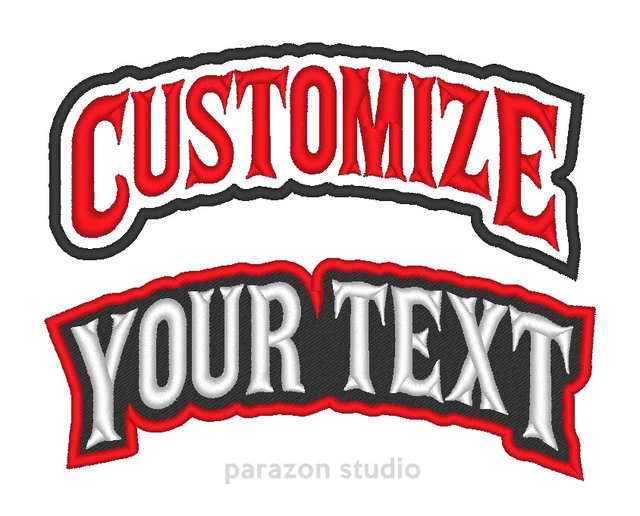 CUSTOM EMBROIDERED ARCH Top Rocker Name Tag Motorcycle Biker MC Sew On custom-embroidered-arch-top-rocker-name-tag-motorcycle-biker-mc-sew-on