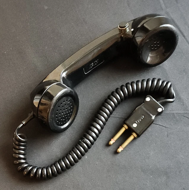 VINTAGE WESTERN ELECTRIC/AT&T Telephone Operator Handset 464A w/Mute ...