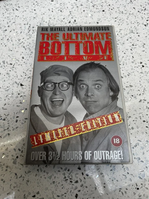 BOTTOM - THE Ultimate Bottom Live - VHS £5.00 - PicClick UK