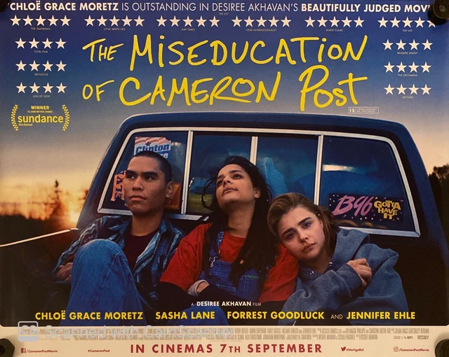 THE MISEDUCATION OF Cameron Post Quad Movie Cinema Poster 30x40 ...
