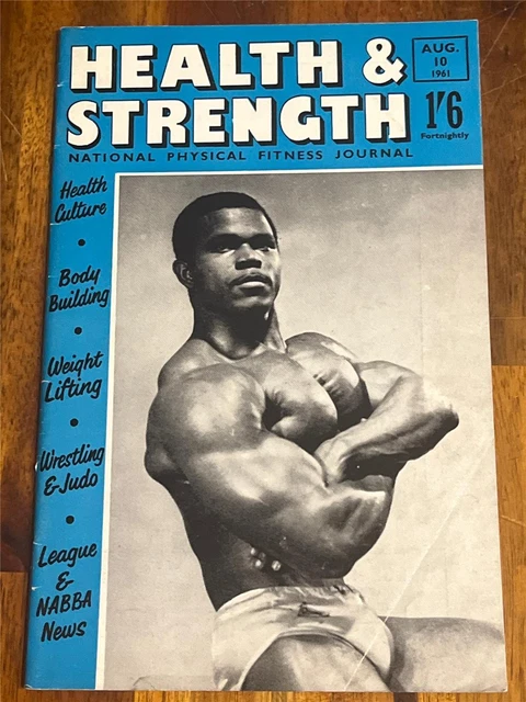 HEALTH AND STRENGTH bodybuilding muscle magazine SERGE NUBRET 1976 (UK ...