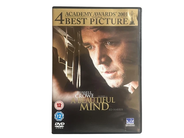 A BEAUTIFUL MIND DVD (2006) Russell Crowe, Howard (DIR) Cert 12 (U8) £2 ...