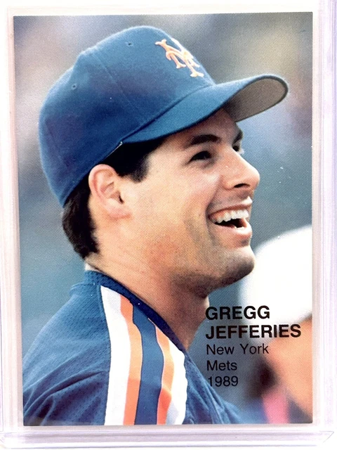 GREGG JEFFERIES METS de New York 1989 Rookies Superstars Two #1 Oddball EUR 0,91 - PicClick FR