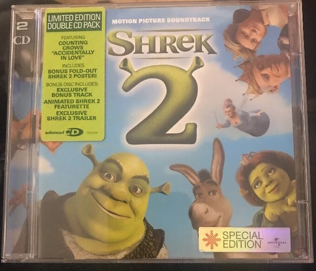 SHREK 2,FILM SOUNDTRACK 2004 LIMITED EDITION,DOUBLE CD PACK David Bowie ...
