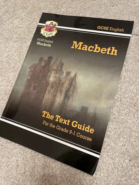 CGP ENGLISH MACBETH The Text Guide GCSE £2.85 - PicClick UK