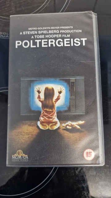 POLTERGEIST (1982) HORROR Classic Terror Vision VHS - Widescreen - Very ...