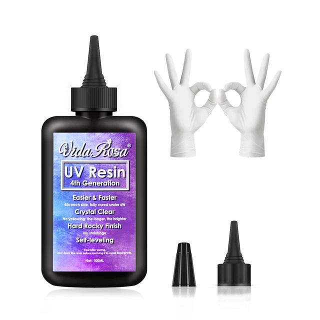 UV RESIN 100G Hard Type Crystal Clear for Resin Art, Jewelry Making, Crafts DIY £13.99 - PicClick UK