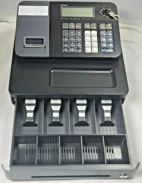 CASIO PCR-T273 CASH Register Cash Drawer Thermal Printing W/operator ...