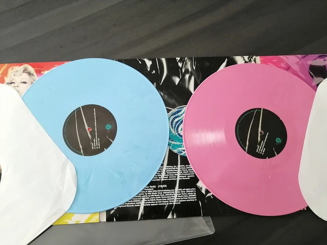 MADONNA HARD CANDY Ultrarare Solid Color Double Vinyl Finally Enough ...