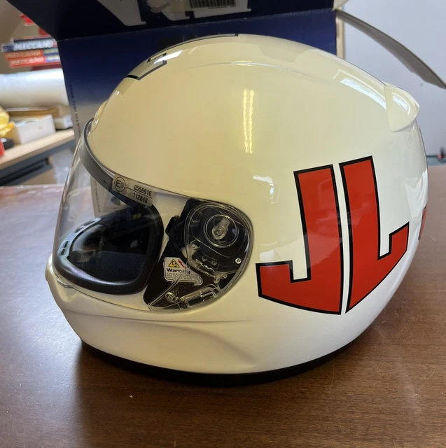 MICK GRANT REPLICA motorcycle helmet, FM T-Rad with Bag and Box £74.50 ...