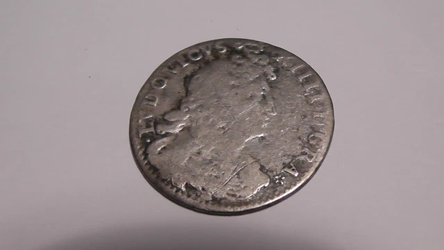 ANCIENNE PIECE DE MONAIE 1676 LUDOVICUS LOUIS XIV LE GRAND FRANCE ...