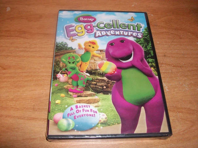BARNEY: EGG-CELLENT ADVENTURES A Basket Full of Fun For Everyone (DVD ...