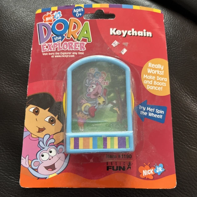 VINTAGE RARO NICK Jr Dora the Explorer DORA Zaino Portachiavi Clip ... VINTAGE RARO NICK Jr Dora the Explorer DORA Zaino Portachiavi Clip ...
