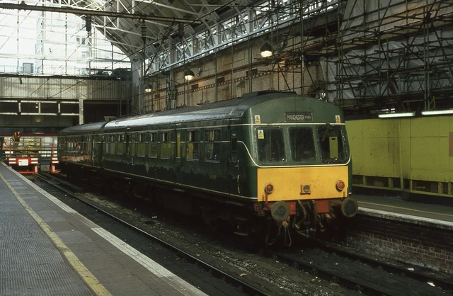 MANCHESTER PICCADILLY CLASS 101 DMU 53160 Unmounted 35mm Slide RN436 £2 ...