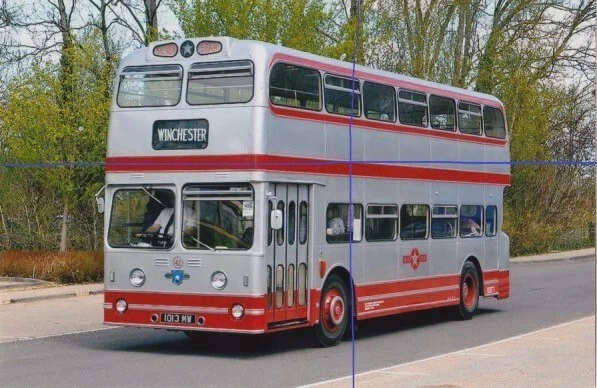 COLOUR BUS PHOTO Silver Star Photograph Leyland Atlantean Picture ...