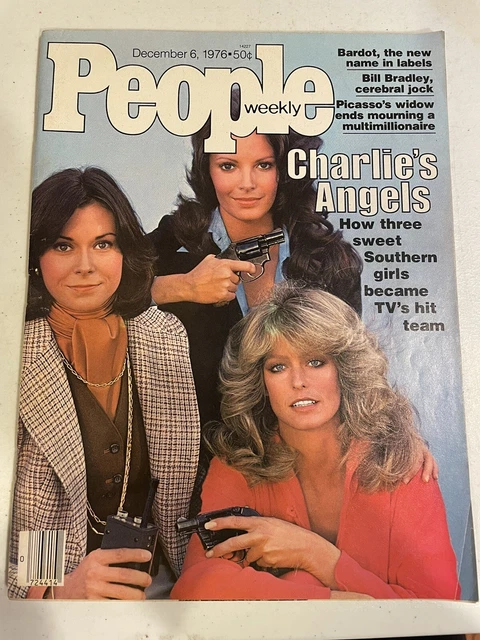 PEOPLE MAGAZINE DECEMBER 6, 1976 Charlie’s Angels Farrah Fawcett £19.85 ...