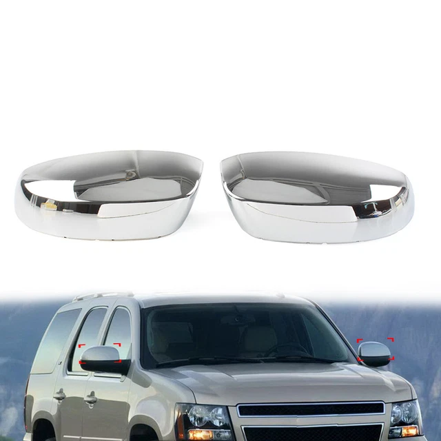 REAR VIEW MIRROR Cover For Chevrolet Silverado Avalanche For GMC Sierra ...