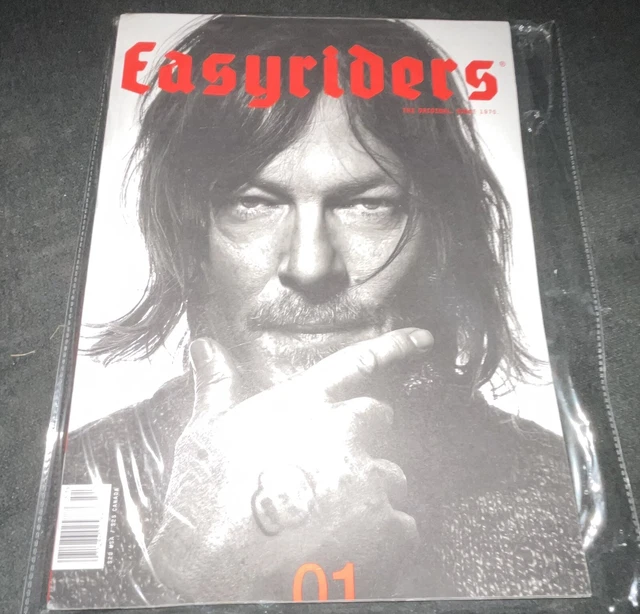 Easyriders Magazine 1 Norman Reedus Cover Motorcycle Easy Riders 2020 Book 01 £11426