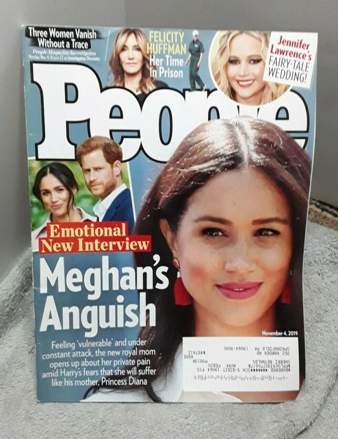 PEOPLE MAGAZINE - November 4 2019 - Meghan and Harry £4.57 - PicClick UK