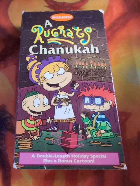 RUGRATS - A Rugrats Chanukah (VHS, 1997) Classic Orange Tape ...