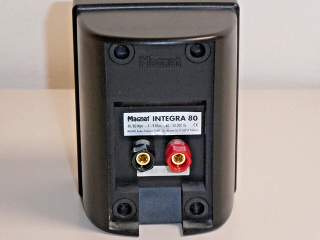 1X MAGNAT INTEGRA 80 speaker in black, 2-year warranty £41.64 - PicClick UK