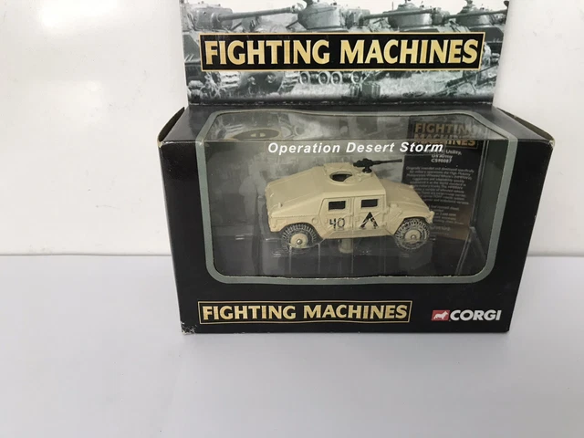 CORGI FIGHTING MACHINES- HMMWV utility Vehicle (aka Humvee) - New Boxed ...