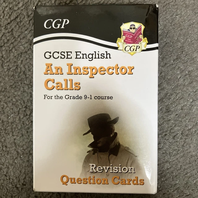 GCSE ENGLISH - An Inspector Calls Revision Question Cards: perfe... by ...