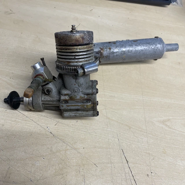 VINTAGE MERCO-61 NITRO RC Plane Glow Engine £35.50 - PicClick UK