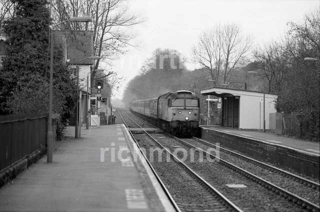 DEAN STATION CLASS 47 47655 25.11.88 John Vaughan Negative RN423 £2.99 ...