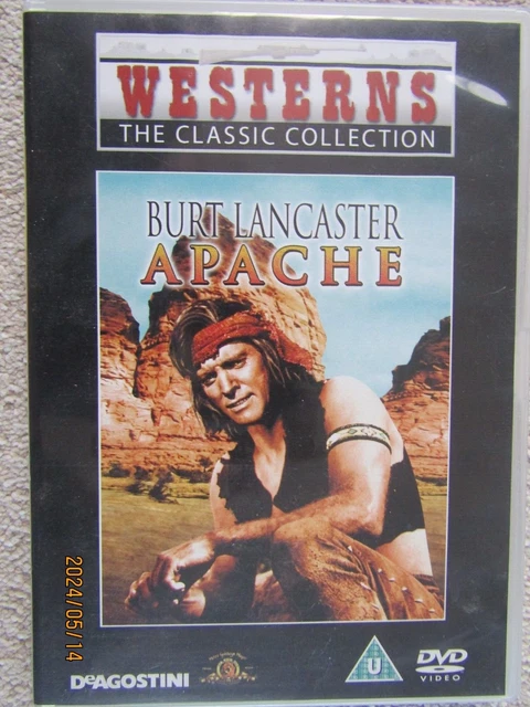 DVD;APACHE BURT LANCASTER Jean Peters WESTERNS The Classic Collection ...