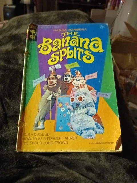 Gold Key Hanna Barbera “the Banana Splits” 2 Tv Show Comic Book 1970