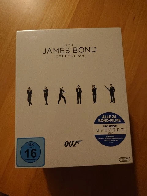 THE JAMES BOND Collection / 24 Bond Filme # 24-BLU-RAY-BOX-NEU EUR 69 ...