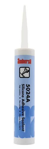 AMBERSIL 30732 HIGH Modulus Adhesive Silicone Sealant Black 310ML 6 ...