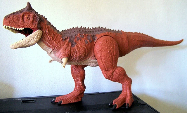 CARNOTAURUS &&TORO&& JURASSIC World - 90x35 cm - 21 Mattel - funzione ...