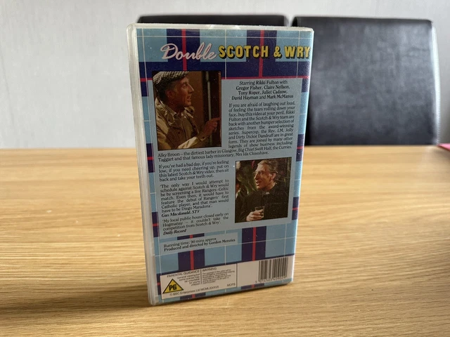 SCOTCH AND WRY: Double Scotch And Wry- VHS Video, Retro £19.99 ...