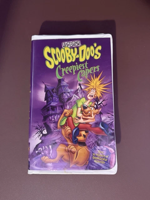 CARTOON NETWORK SCOOBY-DOO'S Creepiest Capers (2000 VHS) vintage ...