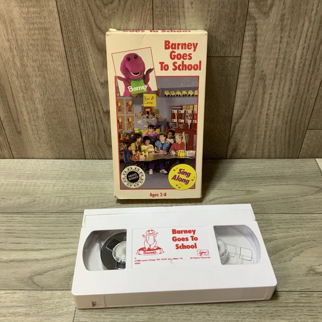 BARNEY GOES TO School (Video, VHS 1990 Release). Barney Home Video £23. ...