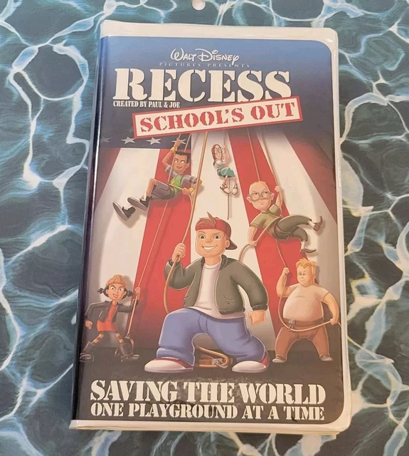 DISNEY'S RECESS: SCHOOL'S Out (VHS clamshell) Walt Disney 2001 🎬 $5.88 ...