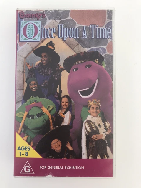 BARNEY’S ONCE UPON A Time - VHS TAPE - Rare! EUR 44,46 - PicClick FR